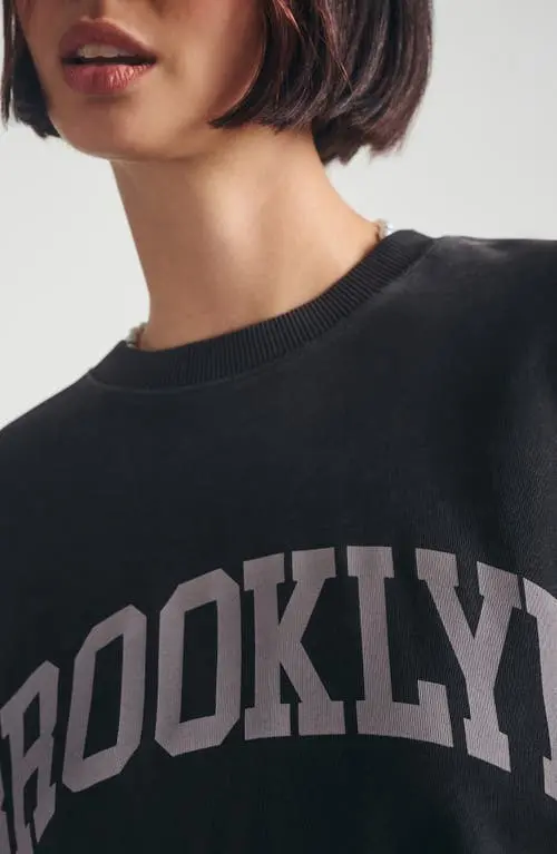 Brooklyn Industries Cotton Crewneck Sweatshirt