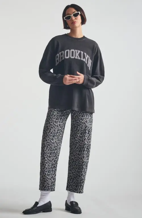 Brooklyn Industries Cotton Crewneck Sweatshirt