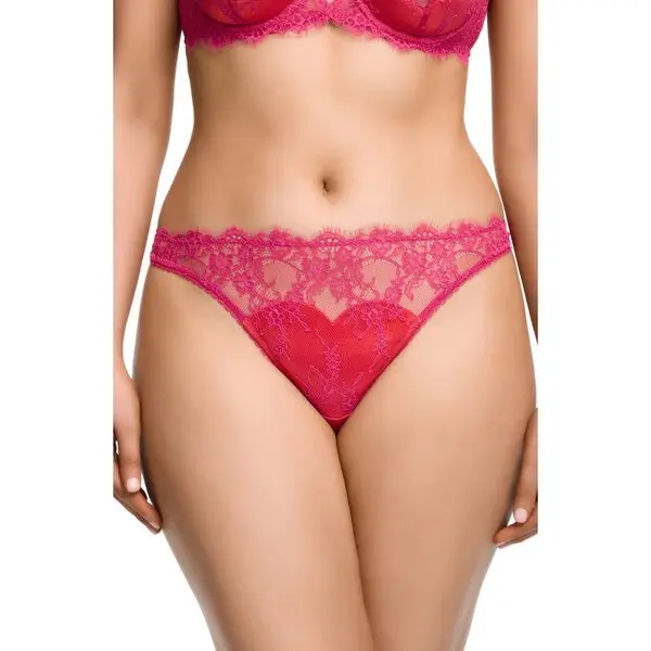 DITA VON TEESE Zsa Zsa Thong - Magenta