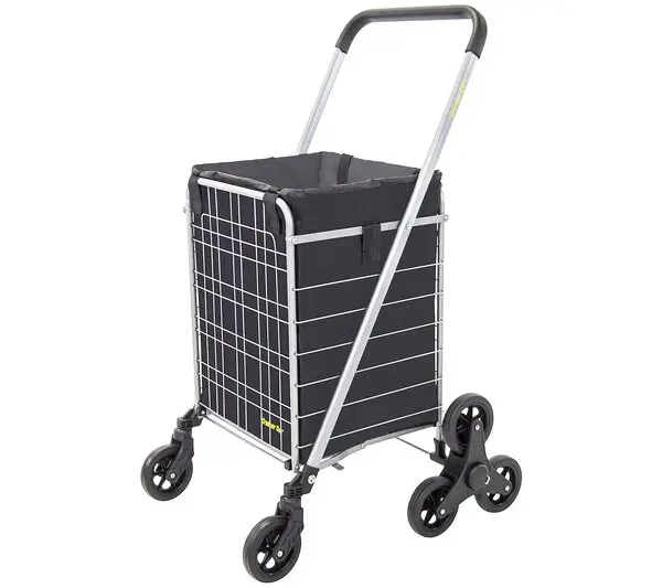DBEST PRODUCTS 2-in-1 Foldable Stair Climber Cruiser Cart With Bag - One-color