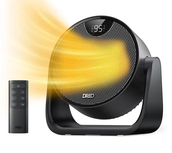 DREO 1500w Portable Ceramic Ptc Heater With 3 H Eat Levels - One-color