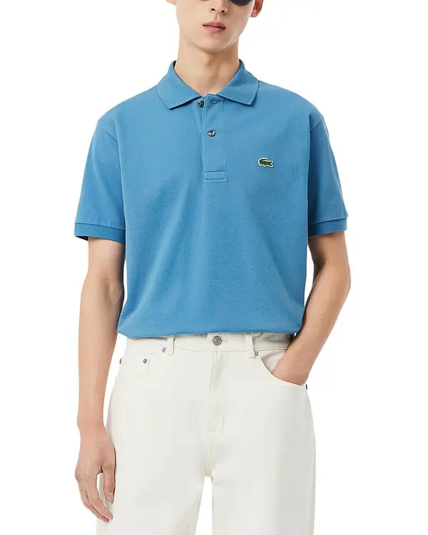 Lacoste Classic Cotton Pique Fashion Polo Shirt - Abyss Blue