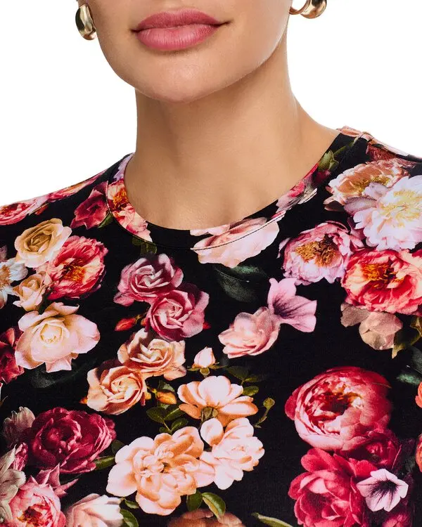 L'Agence Ressi Cluster Floral Tee