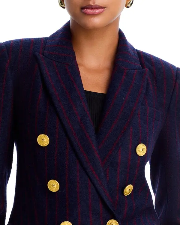 L'Agence Kenzie Double Breasted Blazer