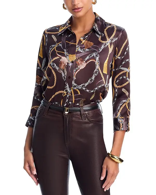 L'Agence Dani Silk Blouse