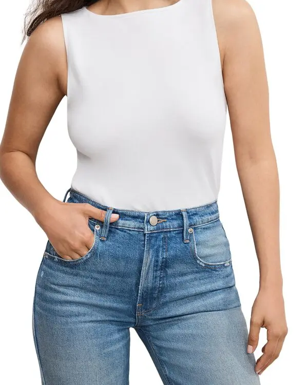 Good American Good Standard Petite Bootcut Jeans