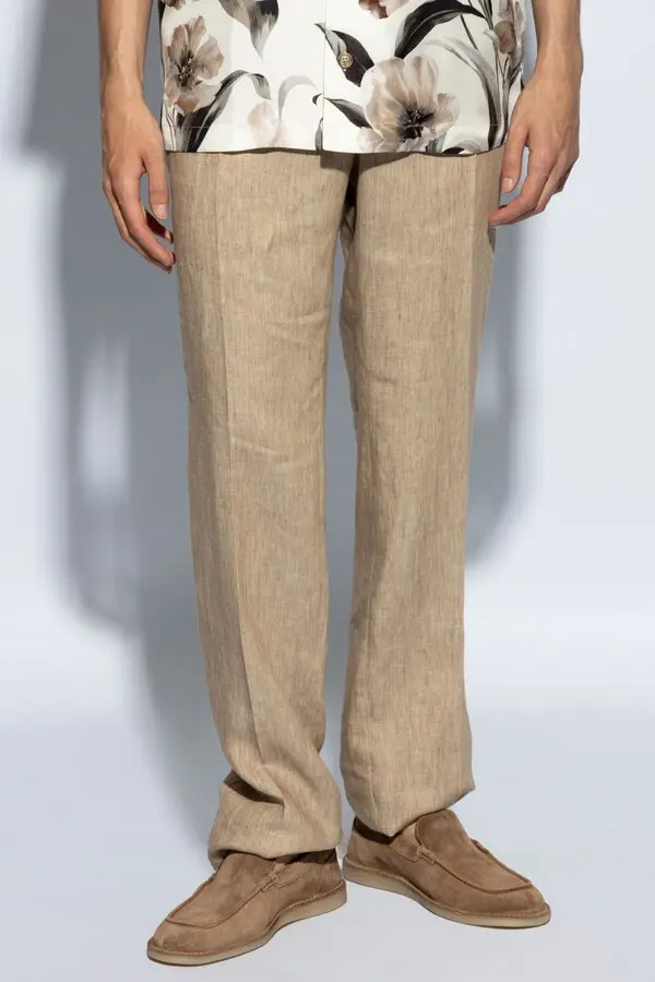 Dolce & Gabbana Linen Trousers