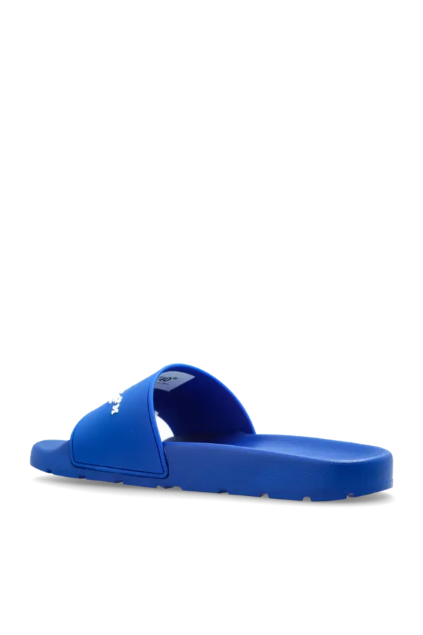 Off-White Logo Slides - Blue