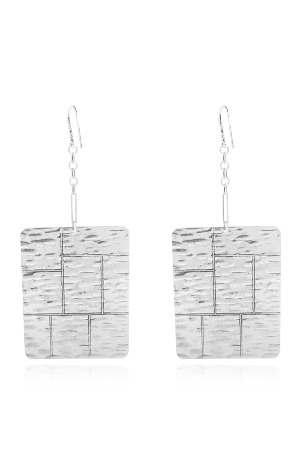 Isabel Marant Brass Earrings - Silver