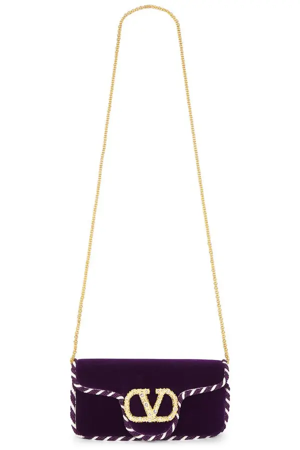 Valentino Garavani Loco Clutch - Panse