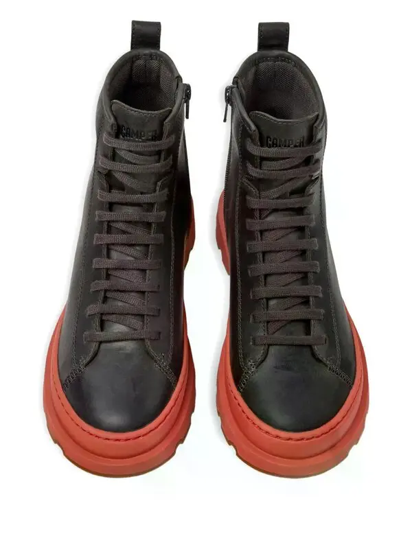 Camper Brutus+ Lace-up Boots - Grey