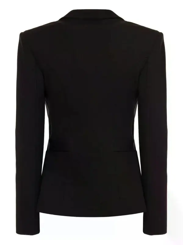 Just Cavalli Single-breasted Jacket With Belted Waist