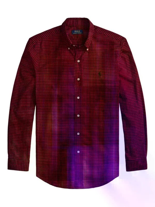 Polo Ralph Lauren Gingham-check Long-sleeve Shirt