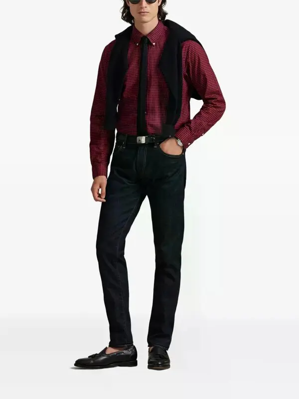 Polo Ralph Lauren Gingham-check Long-sleeve Shirt