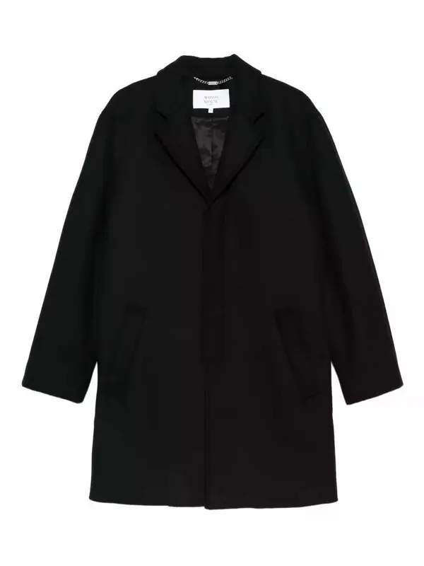 Maison Kitsuné Lapel Welt-pocket Coat