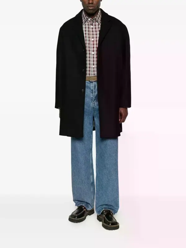 Maison Kitsuné Lapel Welt-pocket Coat
