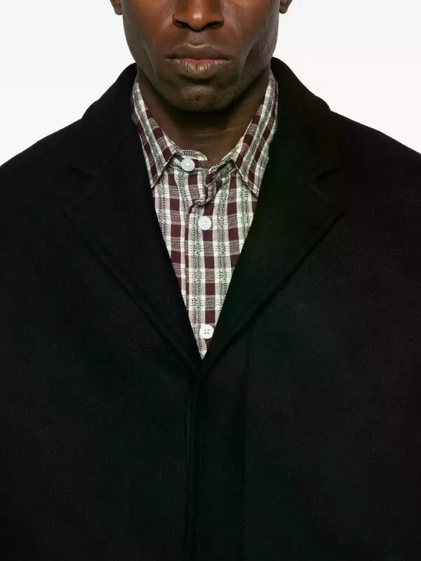 Maison Kitsuné Lapel Welt-pocket Coat