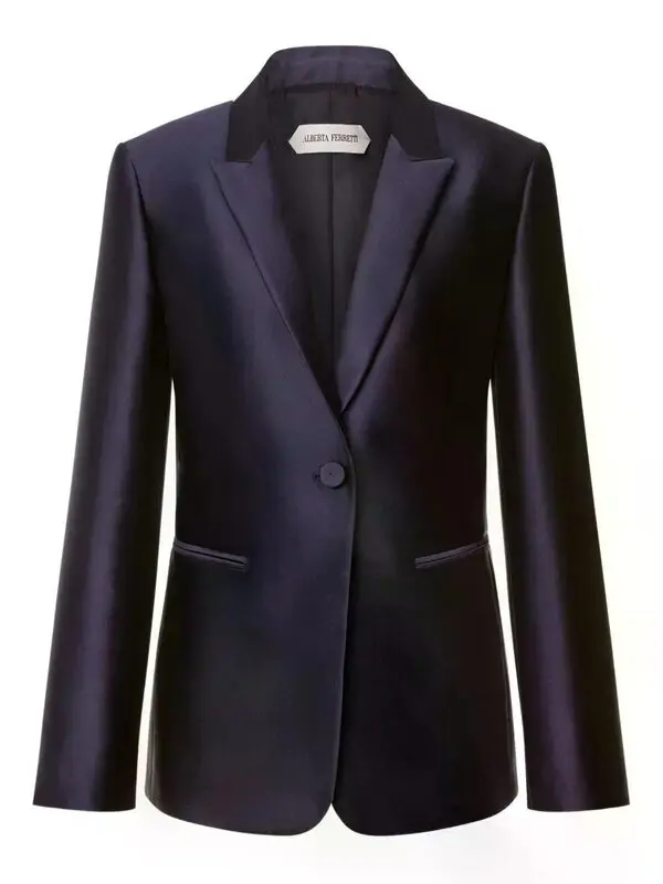 Alberta Ferretti Single-breasted Blazer