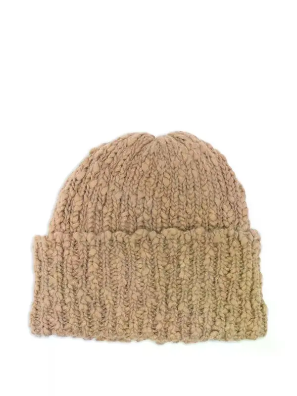 Séfr Ribbed-knit Beanie - Neutrals