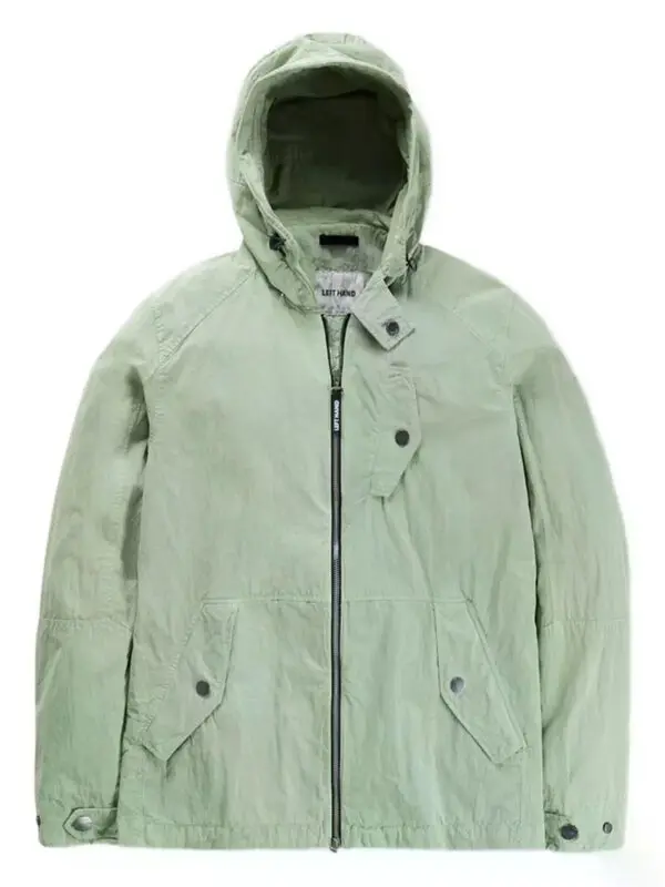 LEFT HAND Hooded Zip-front Jacket
