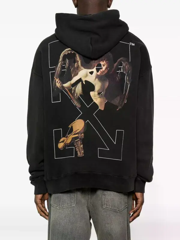 Off-White Cupid Arrow Hoodie - Black