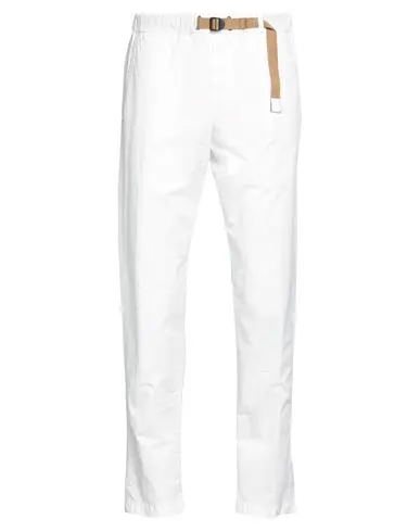 WHITE SAND Tapered Cropped Pants - White