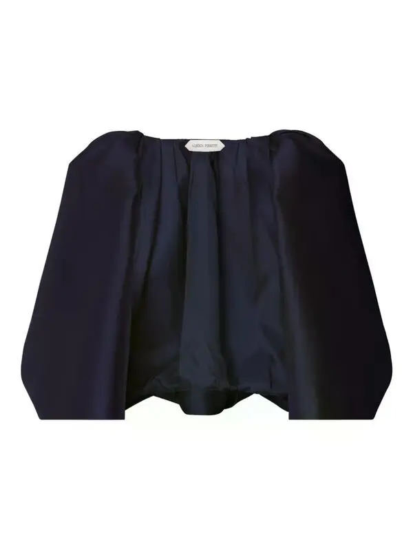 Alberta Ferretti Puff-sleeve Cape
