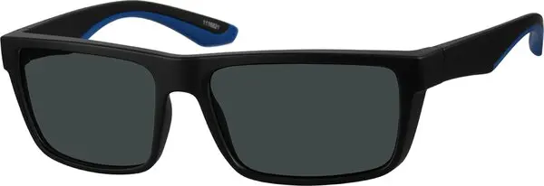 Zenni Rectangle Full Rim Frame - Black