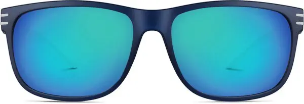 Zenni Rectangle Full Rim Frame - Blue
