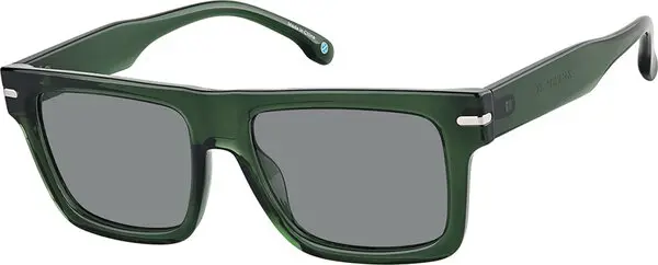 Zenni Rectangle Full Rim Frame - Green