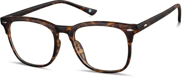 Zenni Vintage Browline Glasses - Tortoiseshell