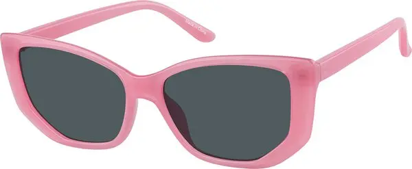 Zenni Cat-eye Full Rim Sunglasses - Pink