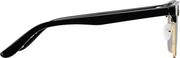 Zenni Vintage Browline Full Rim Frame Sunglasses - Black