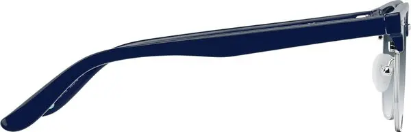 Zenni Vintage Browline Full Rim Frame Sunglasses - Blue