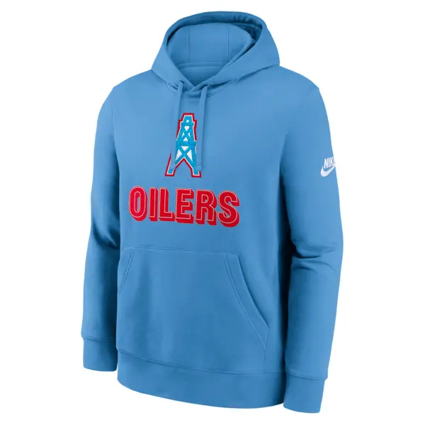 Nike Tennessee Titans Best Season Rewind Club Nfl Pullover Hoodie - Blue