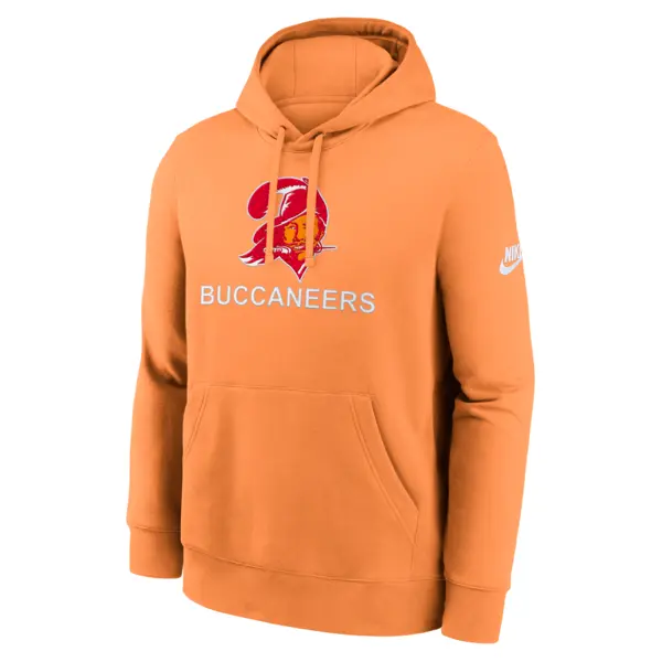 Nike Tampa Bay Buccaneers Best Season Rewind Club Nfl Pullover Hoodie - Orange