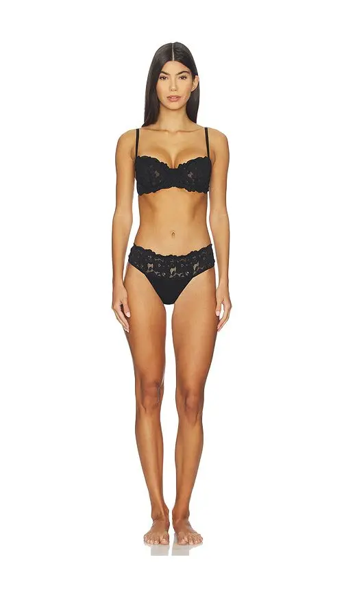 Cosabella Romanza Balconette Bra - Black