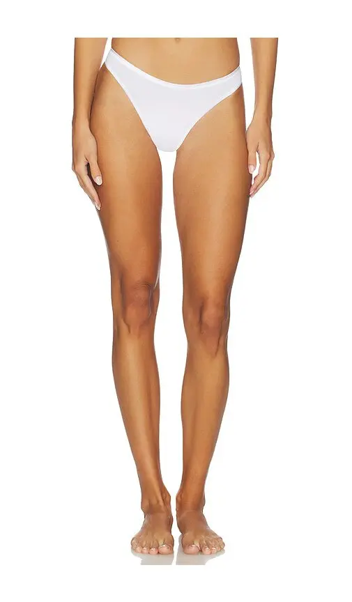 Cosabella Talco Low Rise Thong - White