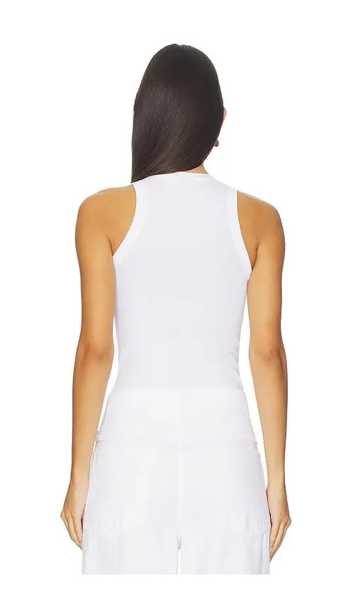 AYA MUSE High Neck Ribbed Tank Top