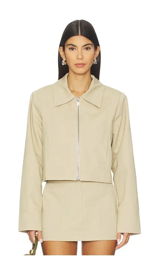 MADISON THE LABEL Nikolas Beige Jacket