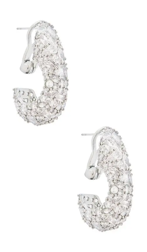 JENNIFER BEHR Etta Earrings - Crystal