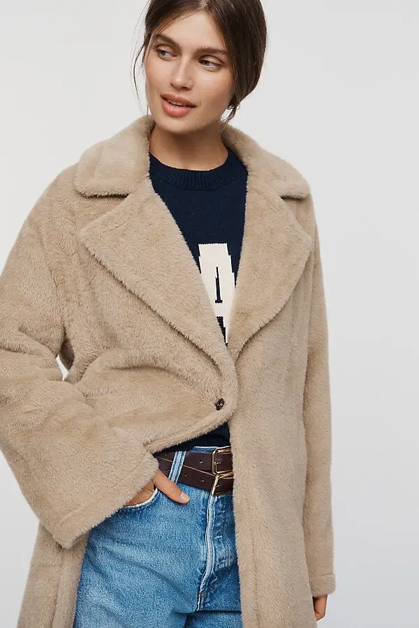 Sanctuary Knit Coat Jacket