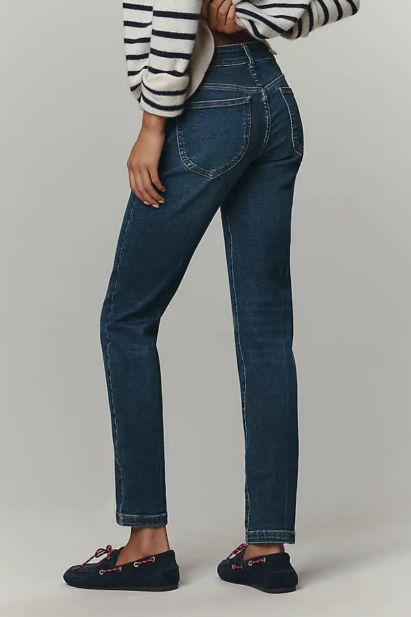 PILCRO Rococo Mid-rise Skinny Jeans - Medium Denim