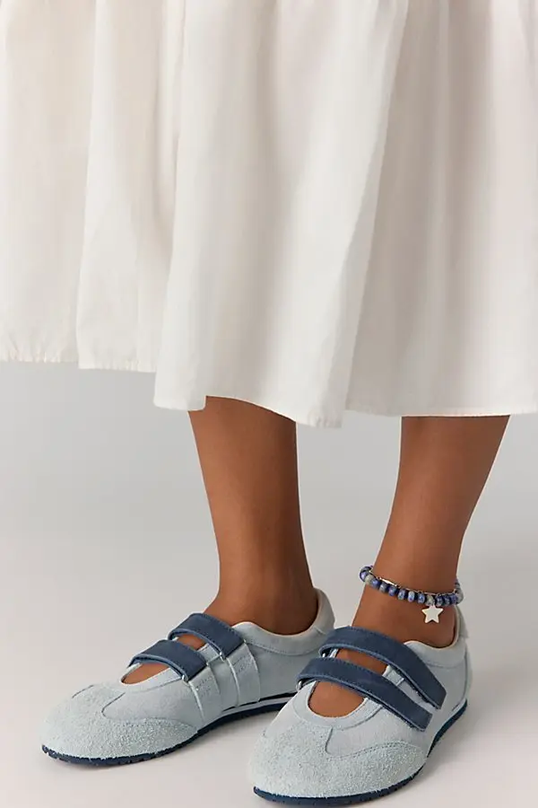 VANS Lx Mary Jane Slip-on Sneakers - Dawn Mist