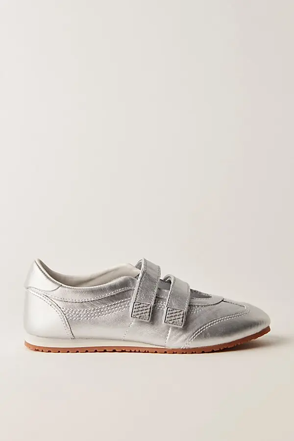 VANS Lx Mary Jane Slip-on Sneakers - Silver