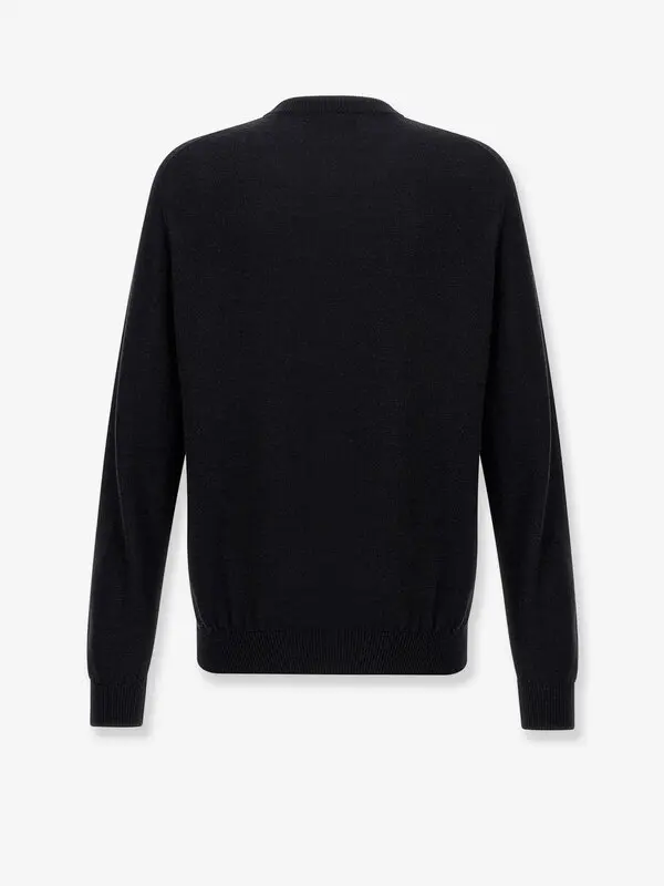 Fendi Wool Sweater With Ff Detail