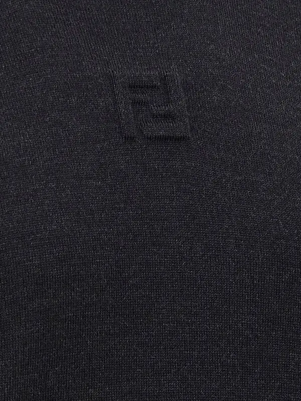 Fendi Wool Sweater With Ff Detail