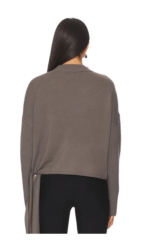 THE SEI Side Tie Wool Cashmere Sweater