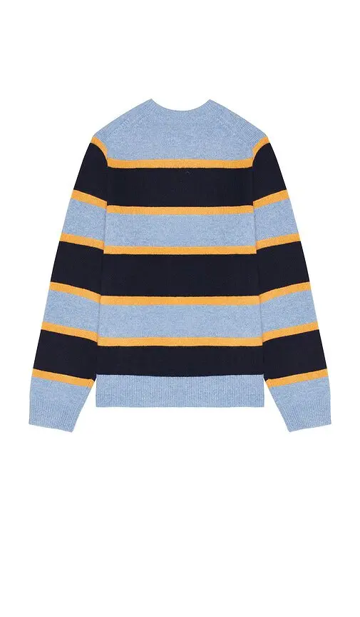 Guest In Residence Stripe Crew Neck Sweater