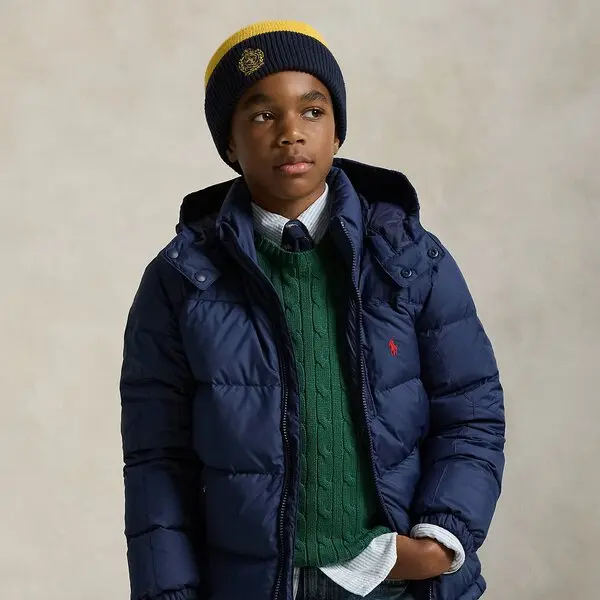 Ralph Lauren The Gorham Down Hooded Jacket - Newport Navy
